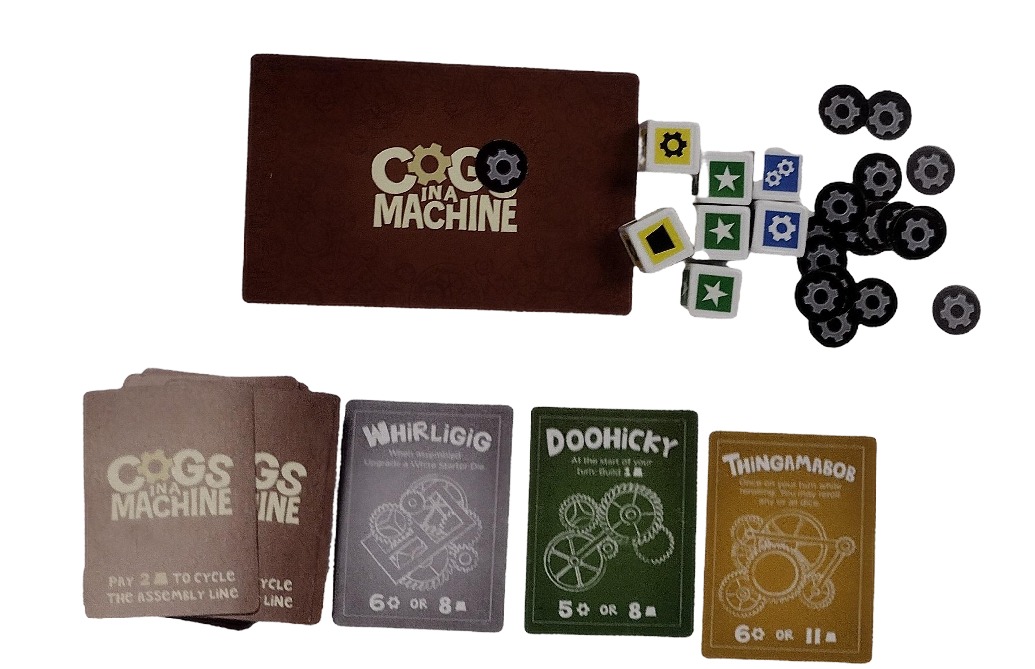 Cogs in a Machine Review Steampunk Dice Rolling Game for 2-6 Player ...