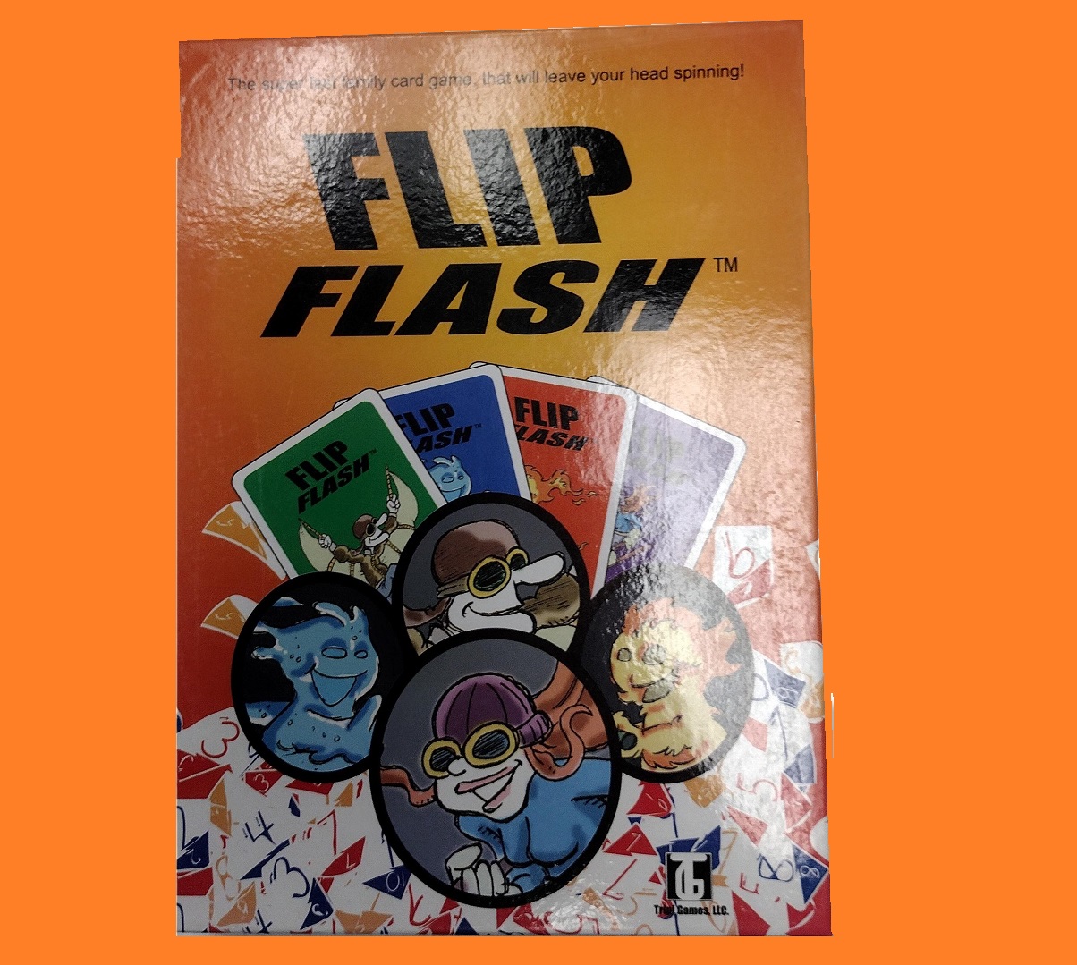 Flip Flash Card Stacking Game