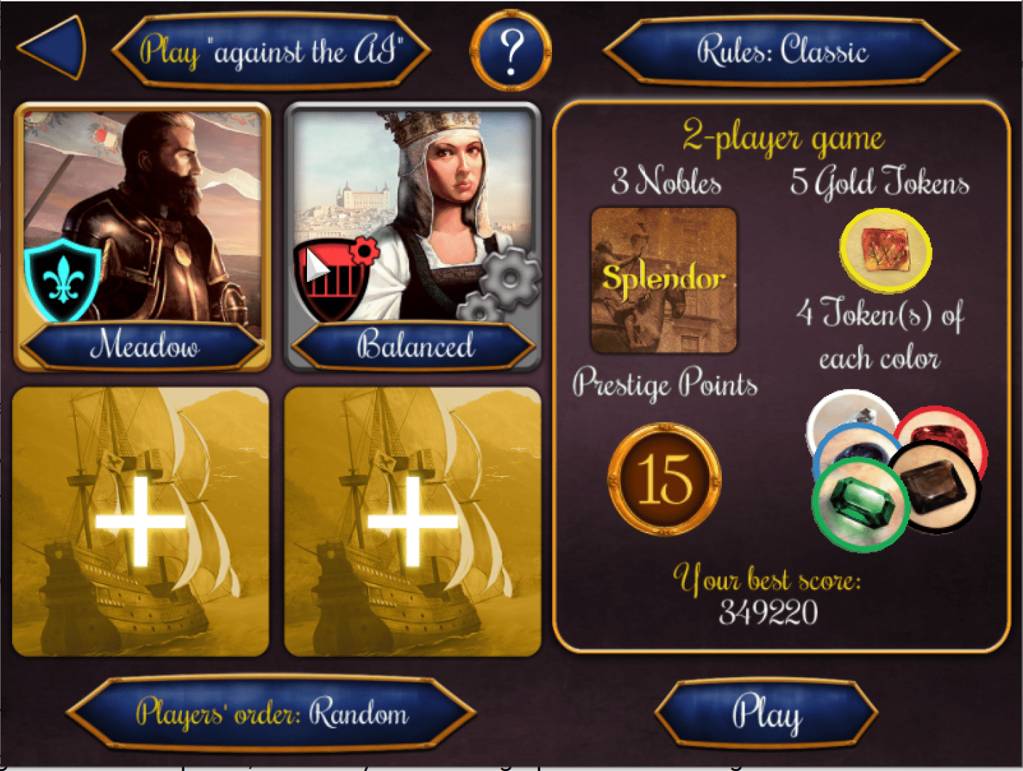 Experiencing Splendor Digitally: A Gem of a Game – GameShoutOut