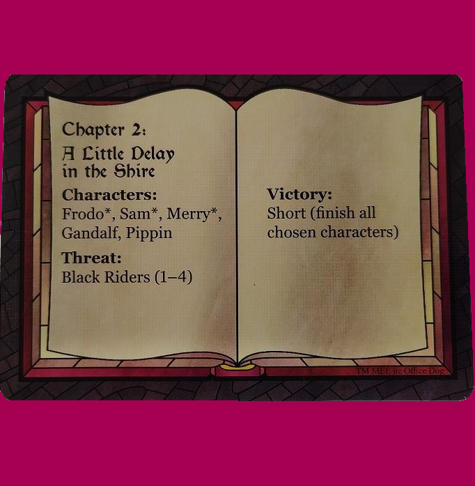 LOTRs Trick Taking Game: Chapter 2 – Solo Player – GameShoutOut